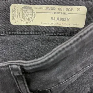 Diesel | Jeans | 248 Nwt Diesel Slandy Super Slim Skinny Regular Waist ...